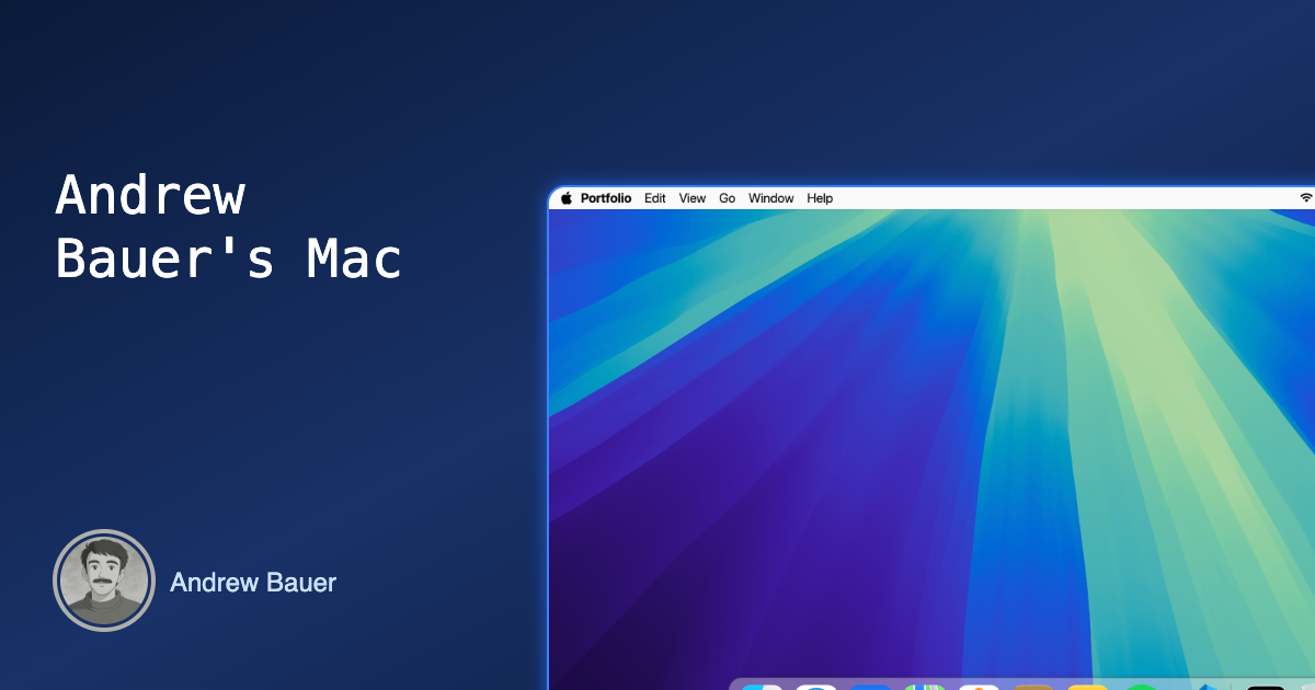 Andrew's Mac